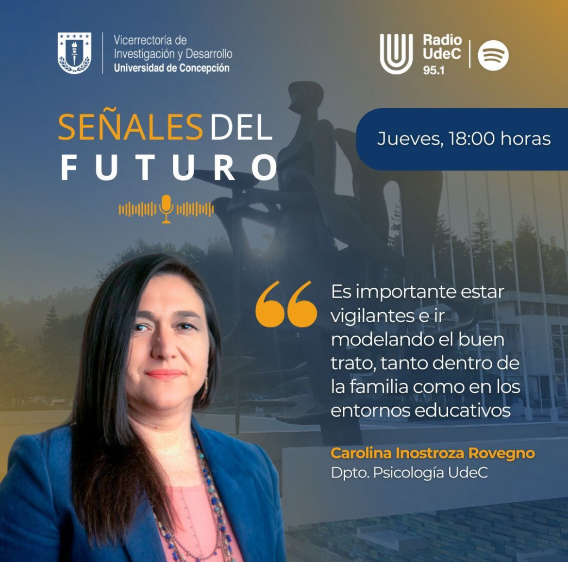 Dra. Carolina Inostroza abordó temáticas sobre el bullying en una nueva ...